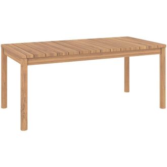 Rendez-Vous D&eacute;co Table de jardin extensible 8-12 personnes en teck 180/245 cm - KORA