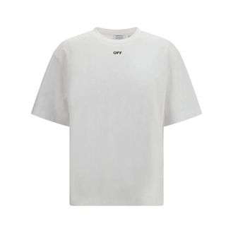 Off-white Baumwoll-Sportoberteil - - Tops - Herren - Wei&szlig; - M
