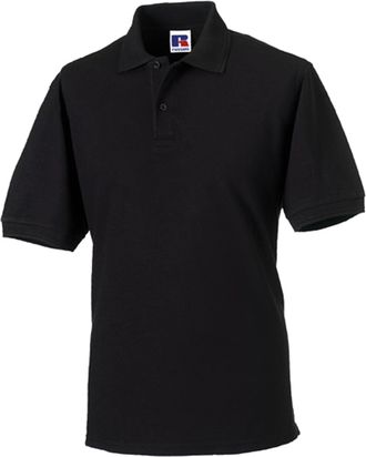 Russell Athletic Collection r-599 m-0 Poloshirt aus robustem Baumwollmischgewebe bis Größe 4XL XXXX-Large Noir - noir