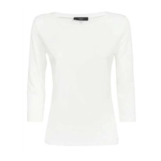Max Mara Damen, Oberteile, Wei&szlig;, MGr&ouml;&szlig;e
