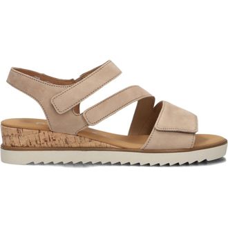 Gabor Beige Sandalen 754.1 - - Shoes - Damen - Beige - 37 EU