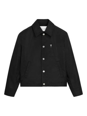 Ami veste &agrave; boutons clout&eacute;s - Noir