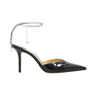Jimmy Choo London Saeda Pumps - - Shoes - Damen - Schwarzk - 37 1/2 EU