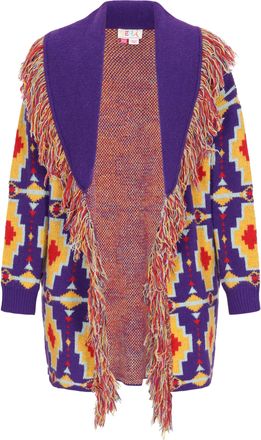 Izia Strickjacke Frauen violett mehrfarbig