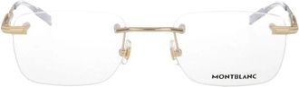 Montblanc Glasses - - Accessories - Herren - Gelb - 54 MM