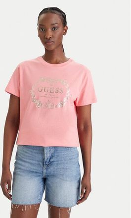Guess Longsleeve E6GI00 I3Z14 Rosa Regular Fit