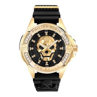 Philipp Plein Femme, Accessoires, Jaune, Taille: ONE Size The $kull Crystal Titan