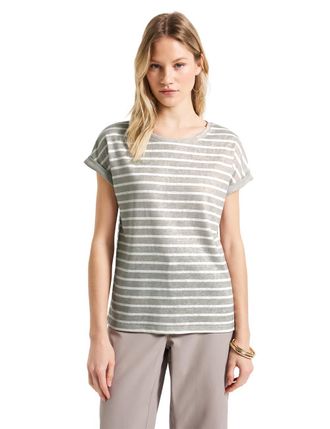 Street One Damen Gestreiftes T-Shirt