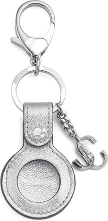 Jimmy Choo London Airtag Schl&uuml;sselanh&auml;nger - Silber