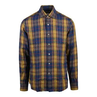 Alessandro Gherardi Regular con pinces - - Shirts - Herren - Mehrfarbig - 3XS