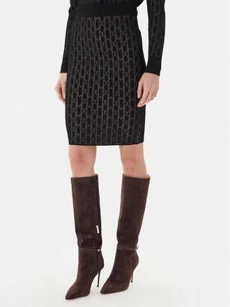 Guess Minirock 5YGD16 5877Z Schwarz Slim Fit