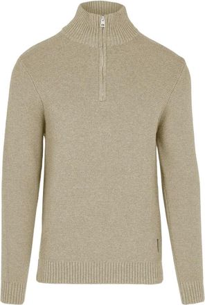 Bomboogie Homme, Pulls, Beige, Taille: L Col roul&eacute;s