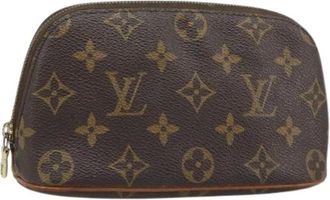 Louis Vuitton Pre-owned Monogram Pouch - Femme - Pre-owned - Brun - Taille: ONE Size