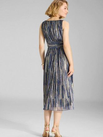 Swing Abendkleid (1-tlg) Plissee