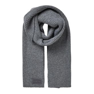 Munthe Gerippter Schal - - Accessories - Damen - Grau - ONE SIZE