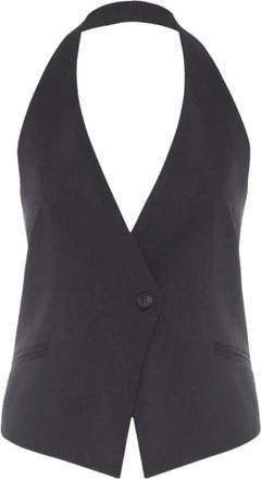 SoAllure Femme, Tops, Noir, Taille: 48 FR Gilet Sartoriale
