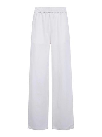 Ami Pantalons D&eacute;contract&eacute;s - Blanc