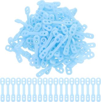 SOLUSTRE Windfester Clip Für Kleiderbügel Mit Silikon Anti-Rutschstreifen 5.5 cm Sicherer Halt Für Innen Und Außen Zur Fixierung Von Kleidung Und Wäsche