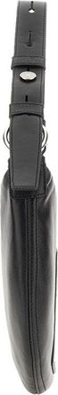 Moschino Womens Nylon Shoulder Bag Black Polyester