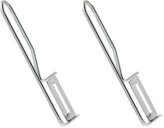 Fackelmann 41981 &Eacute;plucheur Acier Inoxydable/M&eacute;tal Argent 15 cm (Lot de 2)