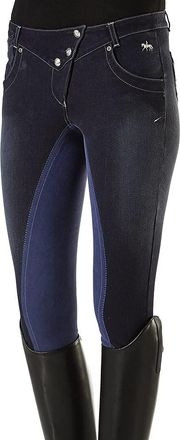 Pfiff Damen 746532 Hose, Blau, 42 EU