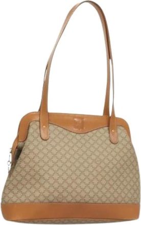 Celine Pre-owned Cuir sacs-celine - Femme - Pre-owned - Beige - Taille: ONE Size