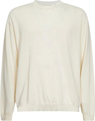 Uma Wang UMA Wang, Homme, Pulls, Beige, Taille: XL Pull en maille &agrave; col rond