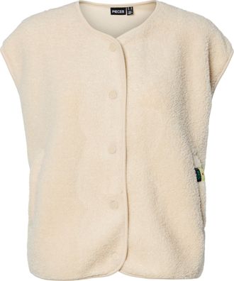 Pieces female Weste PCKATTY TEDDY