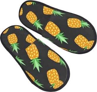 Generic Pantoufle Impression Ananas Slippers Maison Doux Chausson Pour Unisex Femme Int&eacute;rieur L