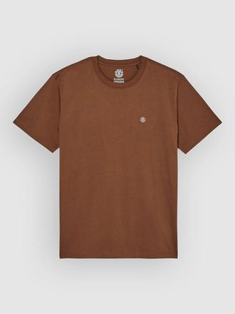 Element Icon Embroidery T-Shirt sepia