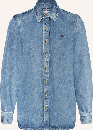 Tommy Hilfiger Jeansbluse Lana blau