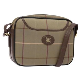 Burberry Pre-owned Canvas Schultertasche - - Pre-owned - Damen - Mehrfarbig - ONE SIZE