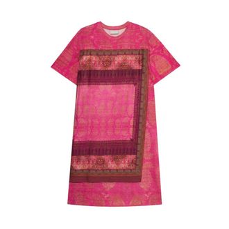 Pierre-Louis Mascia Alogre T-Shirt-Kleid - - Dresses - Damen - Rosa - L/XL
