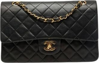 Chanel Sac bandouli&egrave;re vintage doccasion - Femme - Pre-owned - Noir - Taille: ONE Size