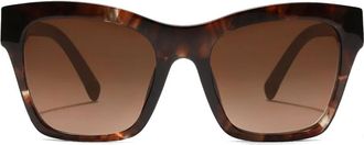 Dolce & Gabbana Eyewear lunettes de soleil DG Crossed à monture carrée - Rouge