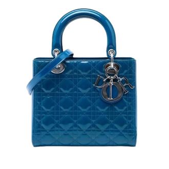 Dior Sac &agrave; main Lady Pre-owned - Femme - Pre-owned - Bleu - Taille: ONE Size