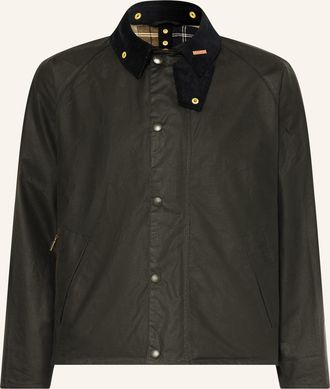 Barbour Fieldjacket Icons Transport blau
