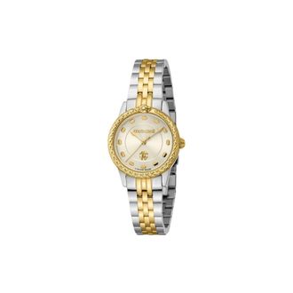Roberto Cavalli Femme, Accessoires, Gris, Taille: ONE Size Snake Core Watch