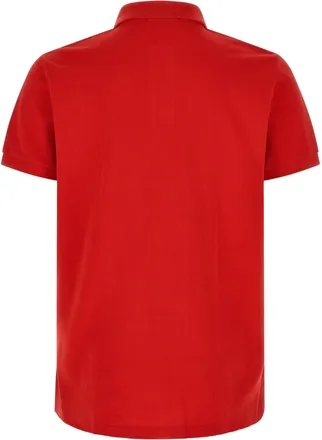 Polo Ralph Lauren Logo-Embroidered Piqu&eacute; Polo Shirt - Red