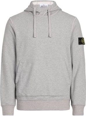 Stone Island Sweat droit &agrave; capuche en coton