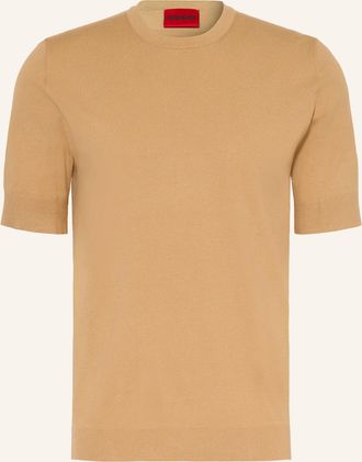 HUGO BOSS Hugo Strickshirt San Carl beige