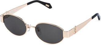 Just Cavalli Femme, Accessoires, Jaune, Taille: 54 MM Sjc152 Lunettes de soleil