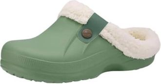 Generic Pantoufles dint&eacute;rieur avec mousse &agrave; m&eacute;moire de forme, chaussures dint&eacute;rieur antid&eacute;rapantes, confortables et chaudes pour homme et femme, chaussons en 