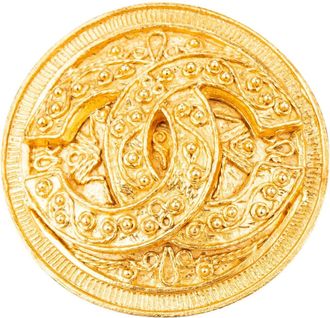 Chanel Halskette - Chanel Golden Coco Mark Brooch - Gr. unisize - in Mehrfarbig - f&uuml;r Damen