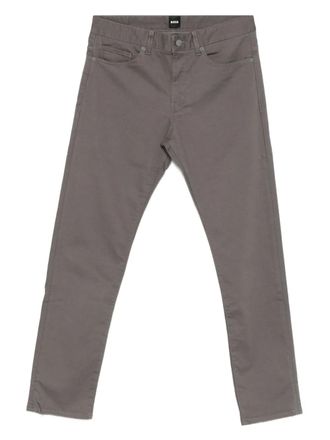 BOSS Hose mit geradem Bein - Grau
