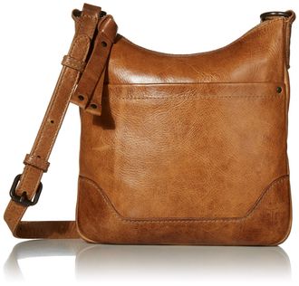 Frye Damen Melissa Swing Pack Zip Bag Handtasche mit Verstellbarem Riemen & Taschen Crossbody, beige