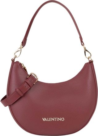 Valentino Schultertasche Umh&auml;ngetasche Alexia Hobo Bag Bordeaux weinrot