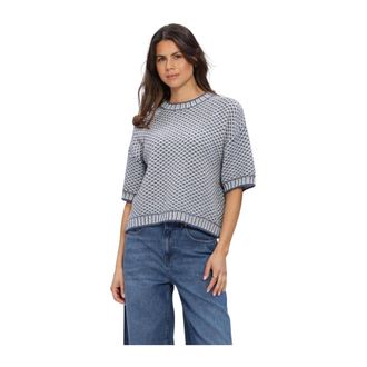 Moss Copenhagen Mschcatina Pilla 2/4 Pullover - - Knitwear - Damen - Mehrfarbig - S/M