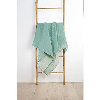 Casamoda Casamoda-Plaid f&uuml;r den Sommer, Bitono-Leinen