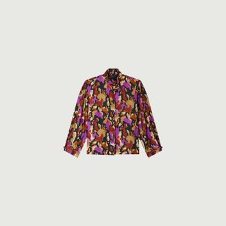 SOEUR CHEMISE CALYPSO NOISETTE/FUCHSIA